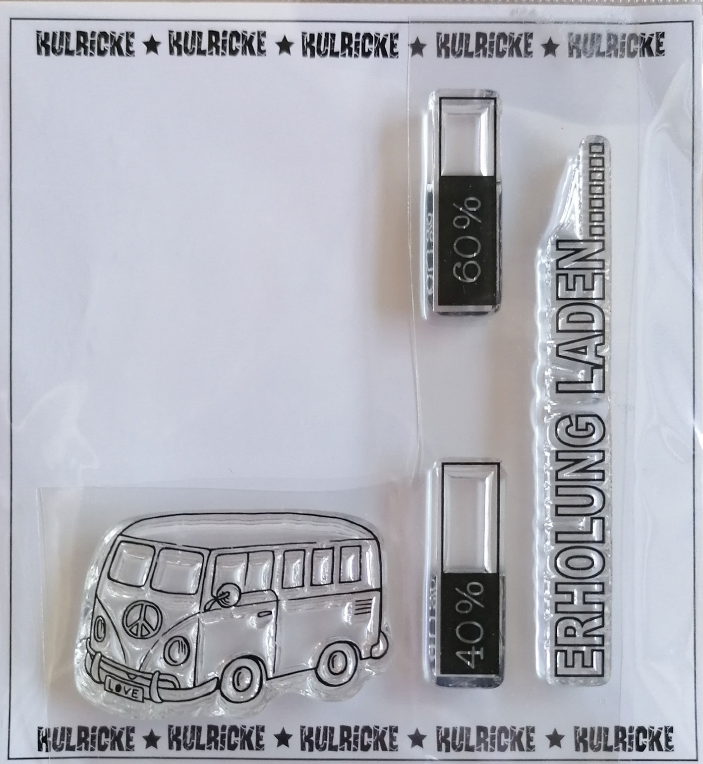Kulricke Stempelset "Bus Mini" Clear Stamps - Kulricke Stempel & Stanzen
