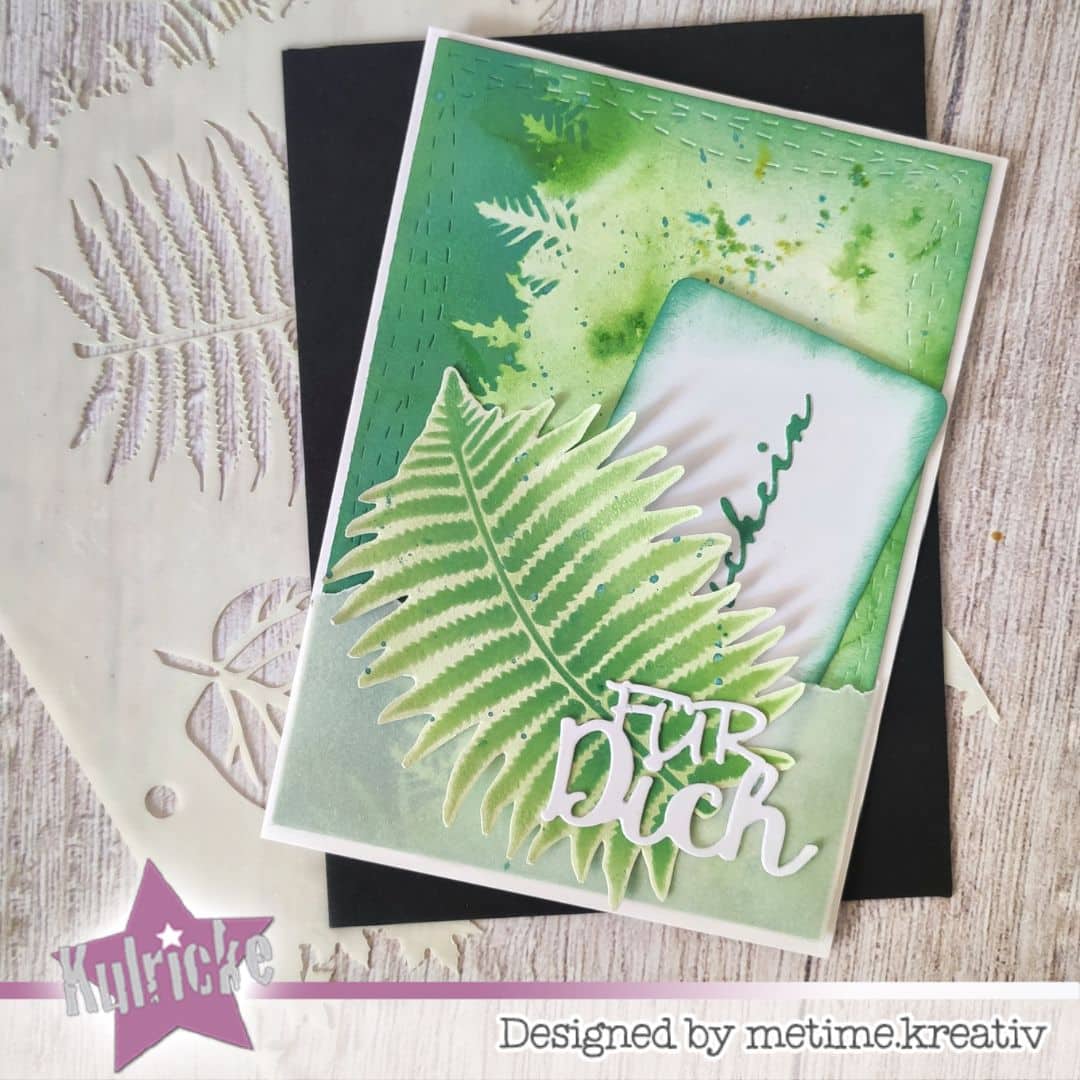 Kulricke "Laub / Gras" Stanze - Craft Die - Kulricke Stempel & Stanzen